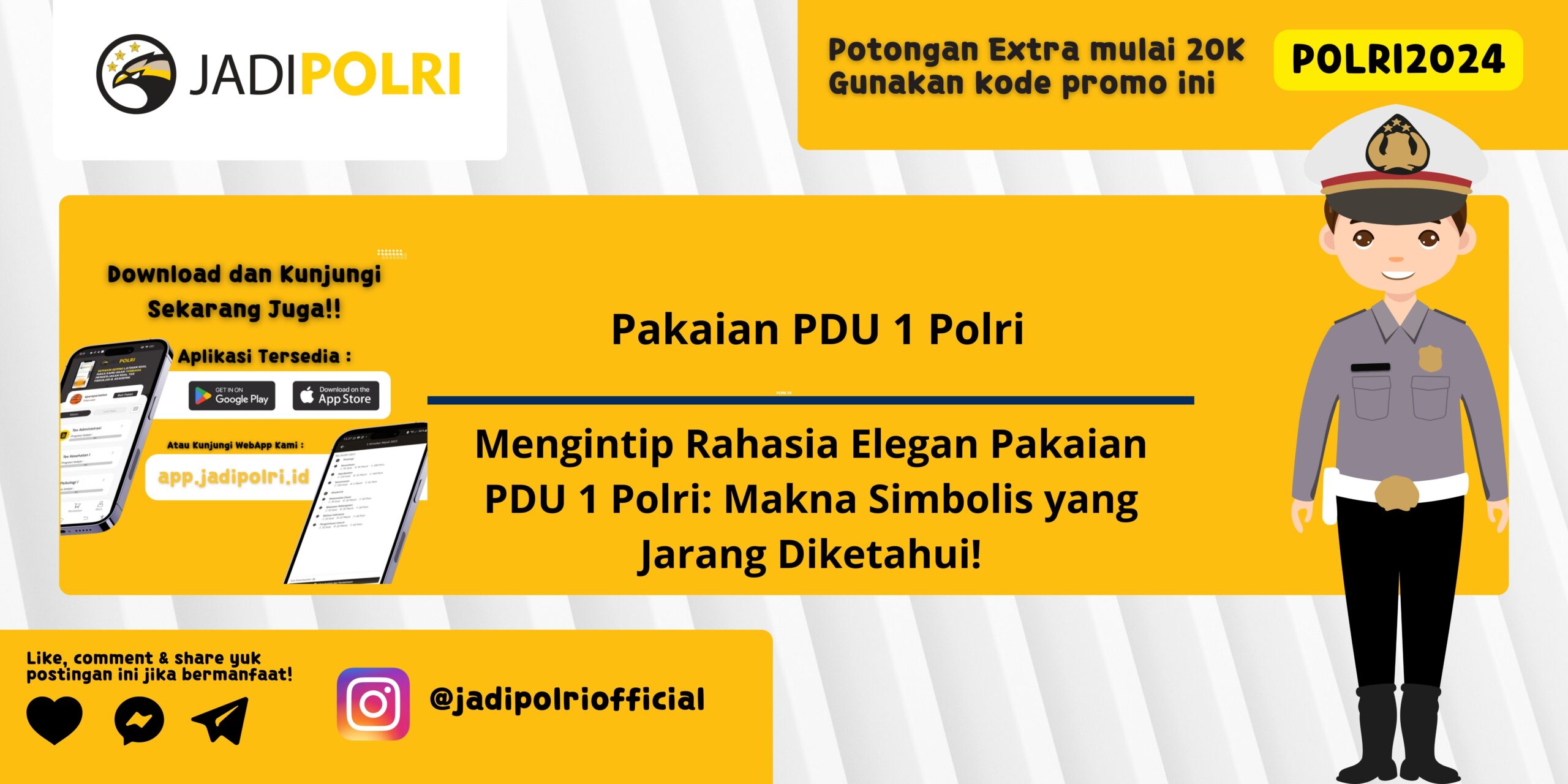 Pakaian PDU 1 Polri - Mengintip Rahasia Elegan Pakaian PDU 1...