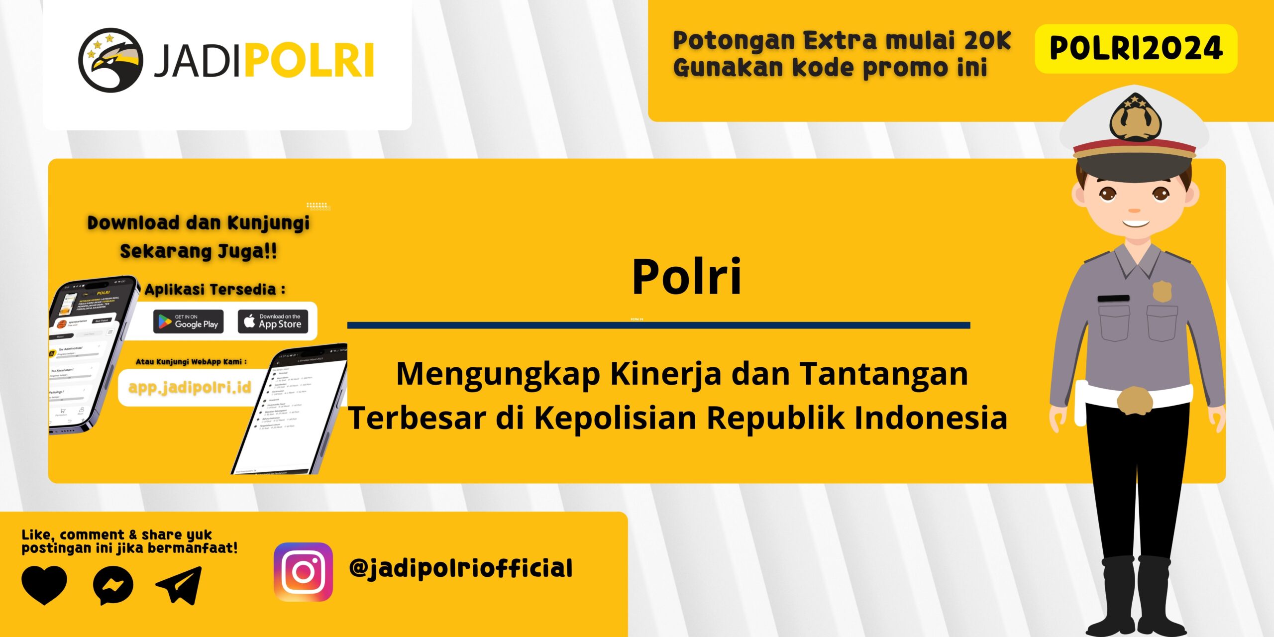 Polri Republik Indonesia, Kinerja dan Tantangan Terbesar